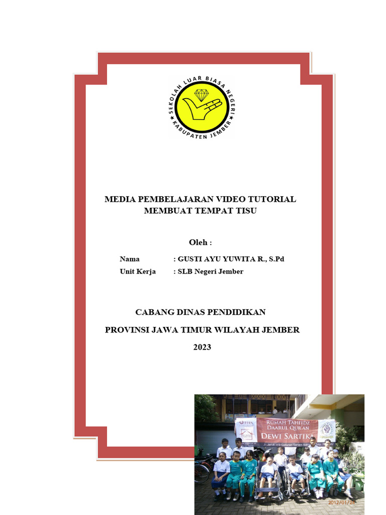 Video Tutorial Membuat Tempat Tisu | PDF | Karier & Perkembangan