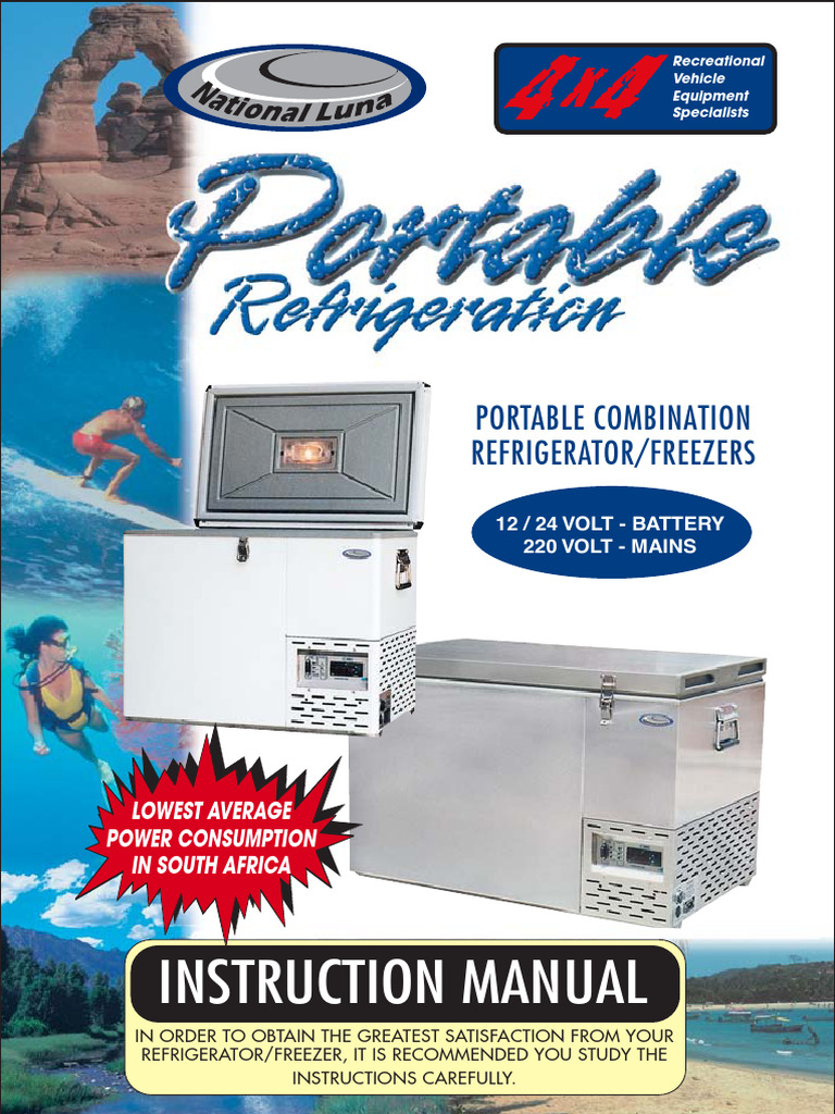 Single Fridge Manual - 2009 | PDF | Refrigerator | Direct Current