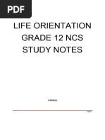 Grade12 Year Notes by E.C Mabuza 1 | PDF | Digestion | Stomach