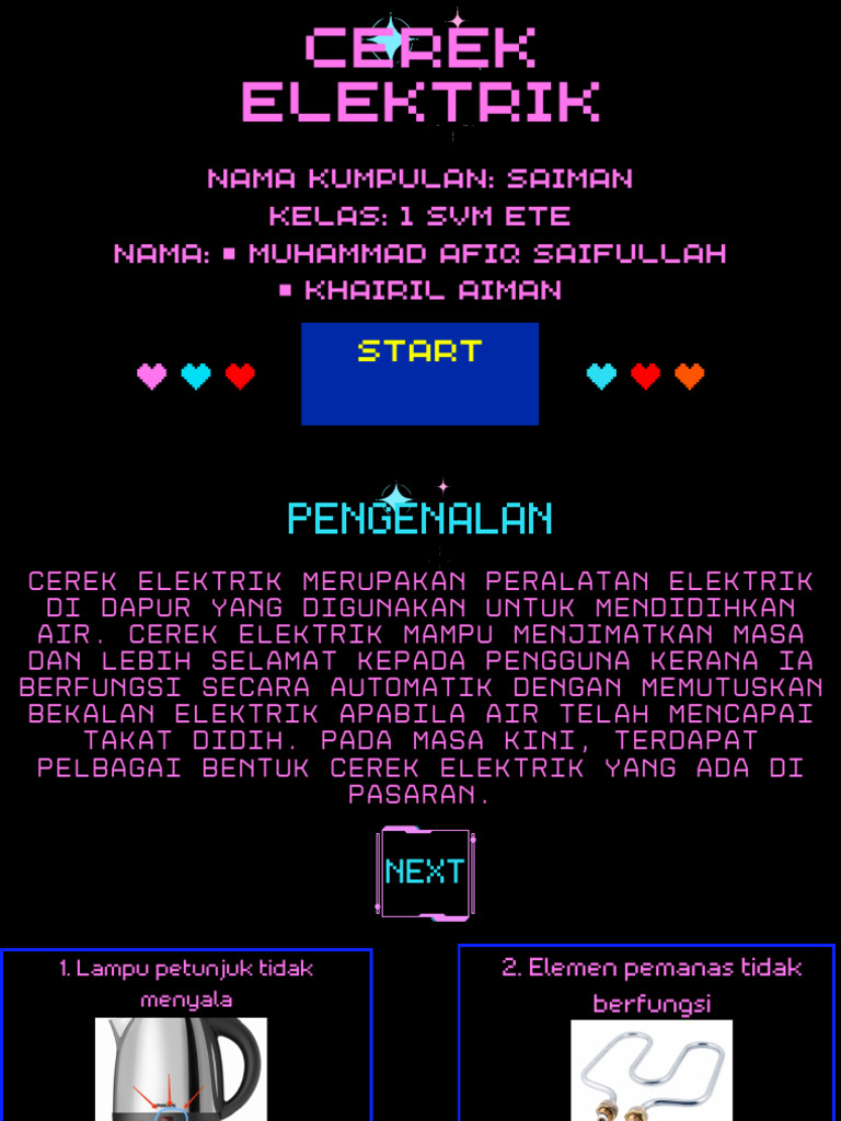 Black and Blue Retro Pixel Game Night Game Presentation - 20240228 ...