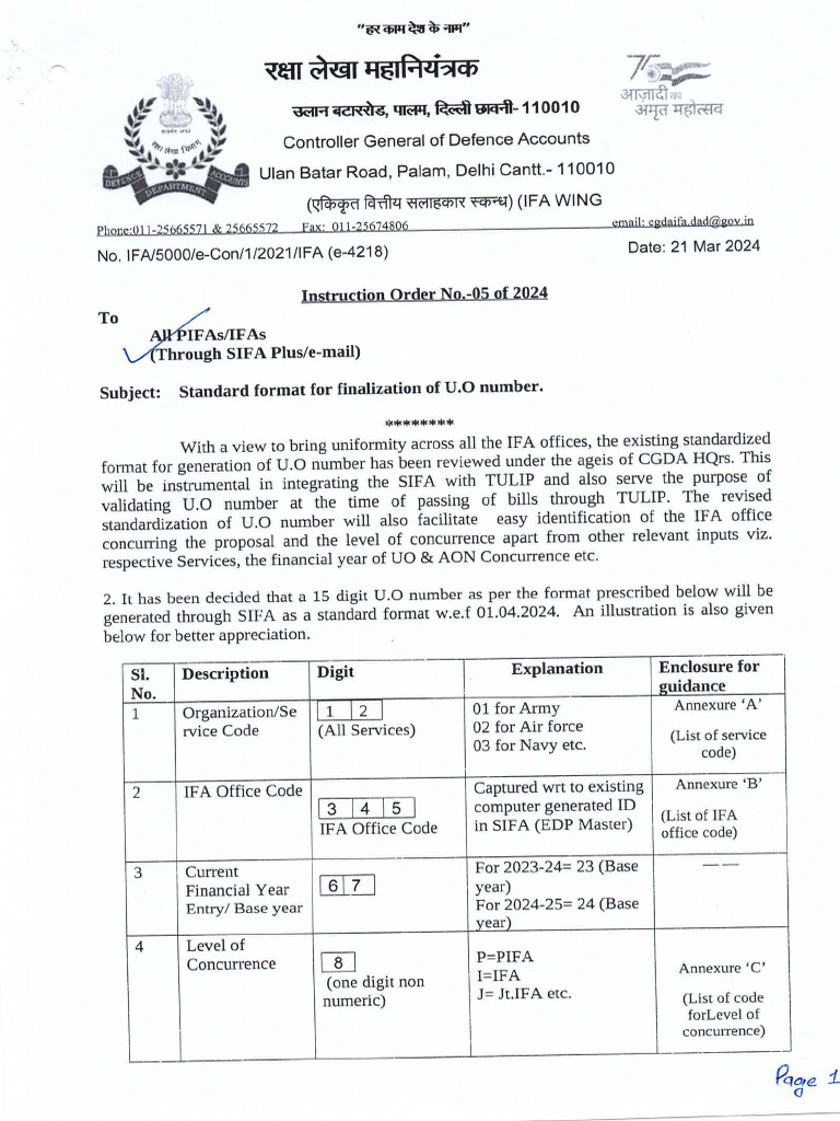 IFA No 07 240324 | PDF