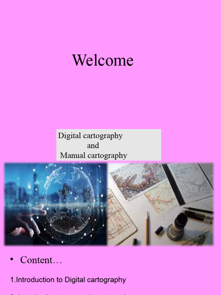Digital vs Manual Cartography Explained | PDF | Art | Technology ...