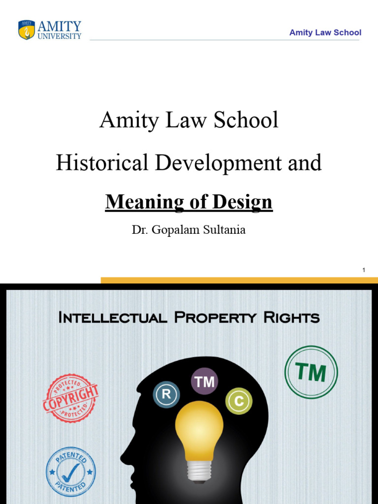 Historical Development and Meaning of Design | PDF | Patent | Invention