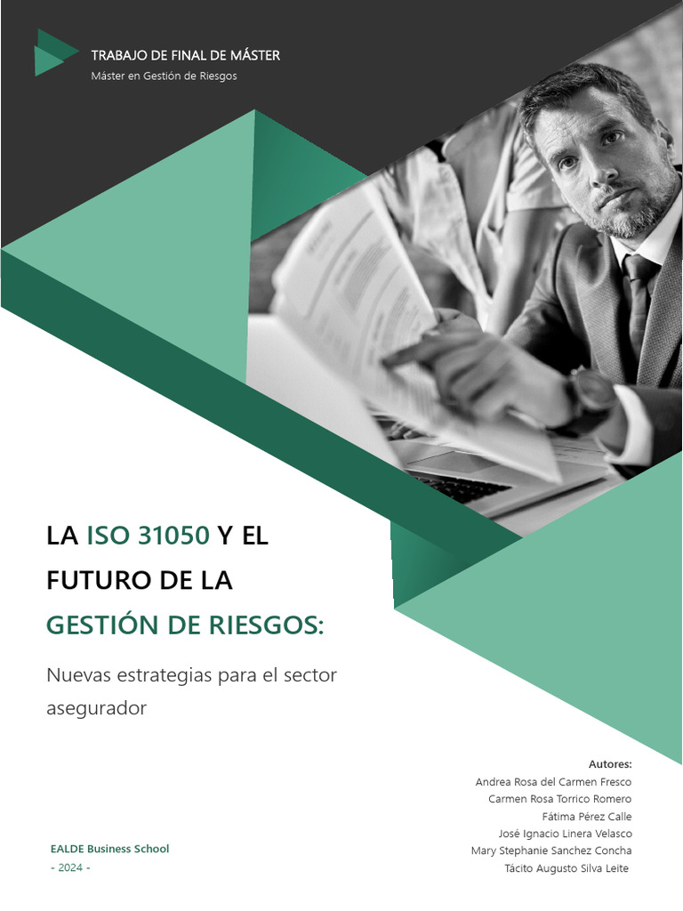 ISO 31050: Innovación en Riesgos Aseguradores | PDF | Seguro | Business