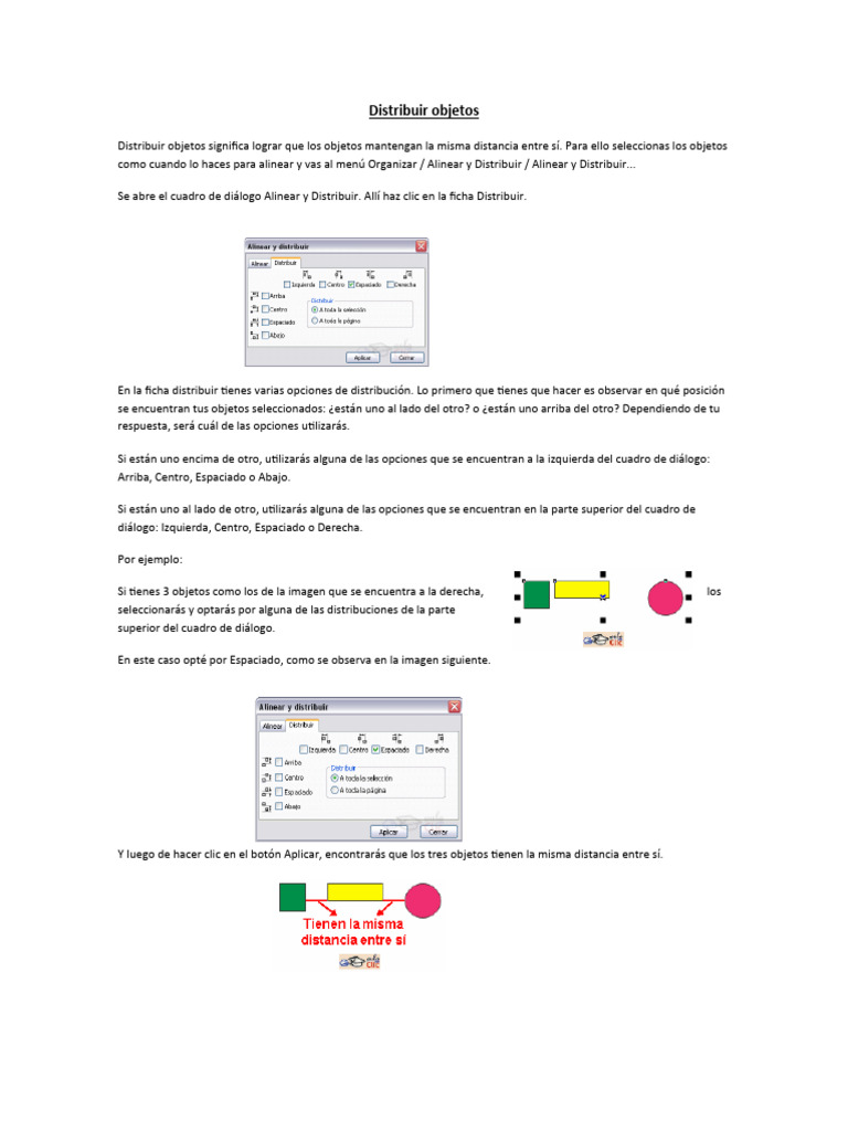 Distribuir Objetos - Apuntes | PDF | Relaciones personales, crianza y ...