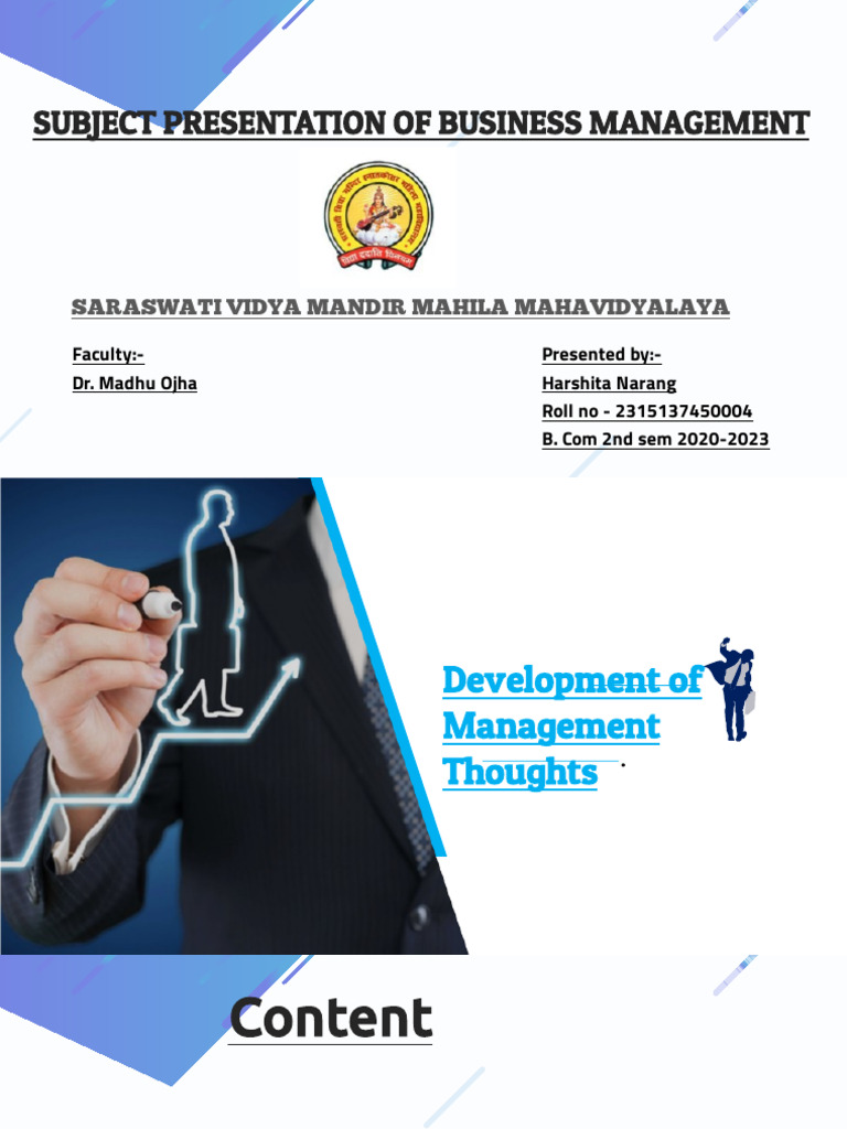 Business Management Bcom 2nd Semester | PDF | Analysis | Statistics