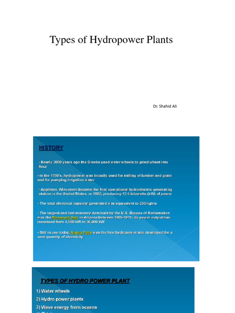 Lec 3 | PDF | Hydroelectricity | Energy Conversion