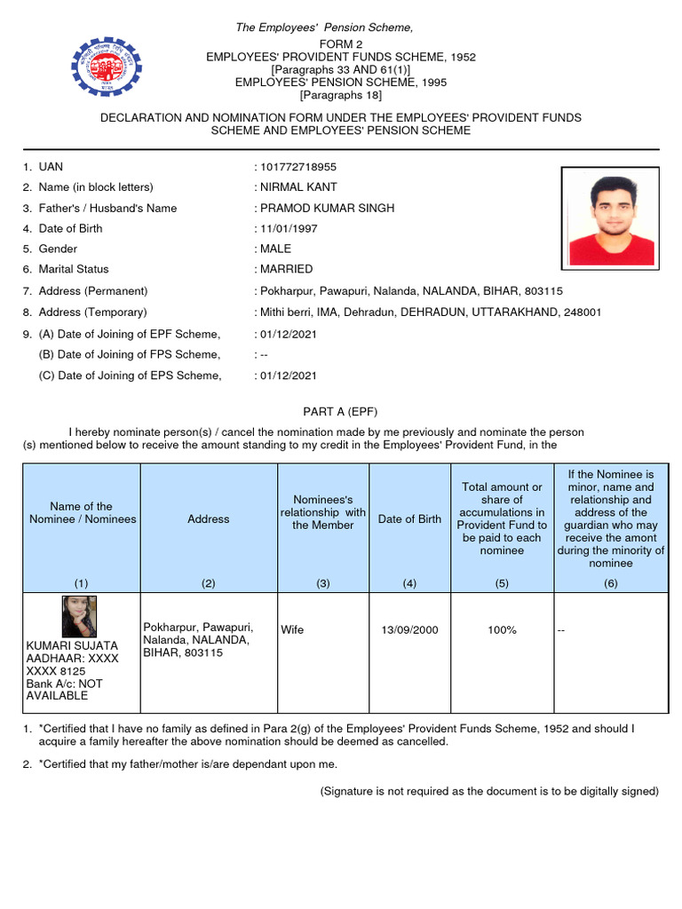 Epfo | PDF | Government Of India | Financial Services