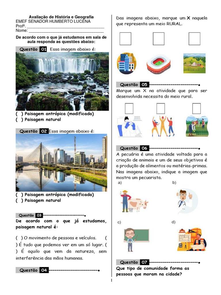 Provinha 2º Ano | PDF