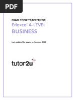 A Level Business Exam Question Guide | PDF | Demand | Elasticity ...