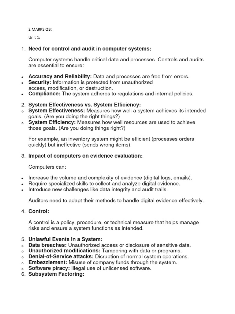2 MARKS QB | PDF | Computer Security | Security