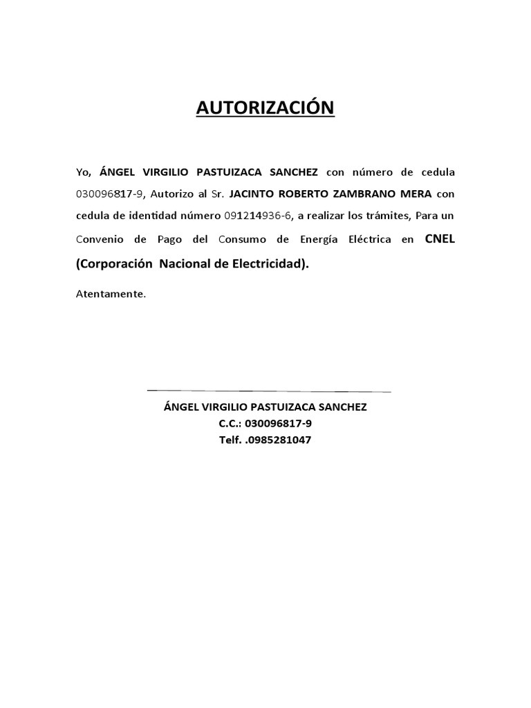 Documento Autorizado | PDF