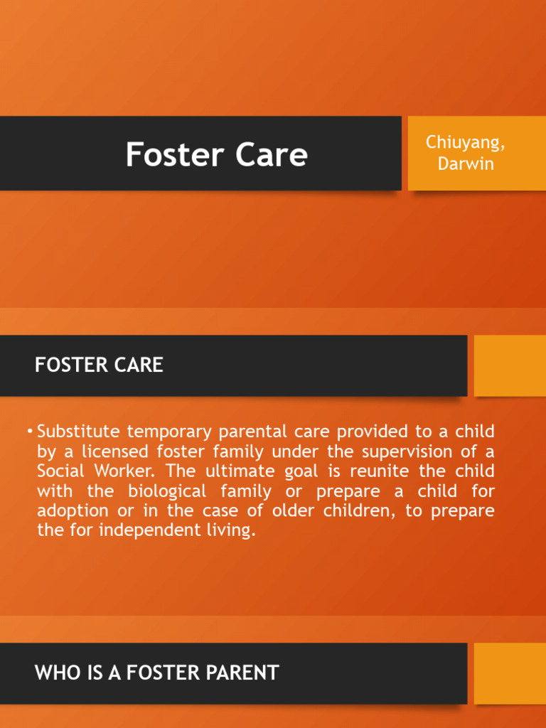 Foster Care | PDF | Foster Care | Child Abuse