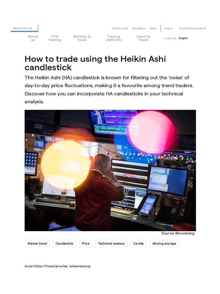 Heikin Ashi Trading Strategies Explained | PDF | Contract For Difference | Financial Markets
