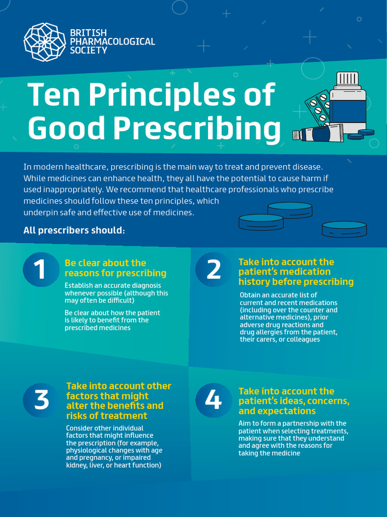 Clinical Prescribing Principles | PDF | Medical Prescription | Adverse ...