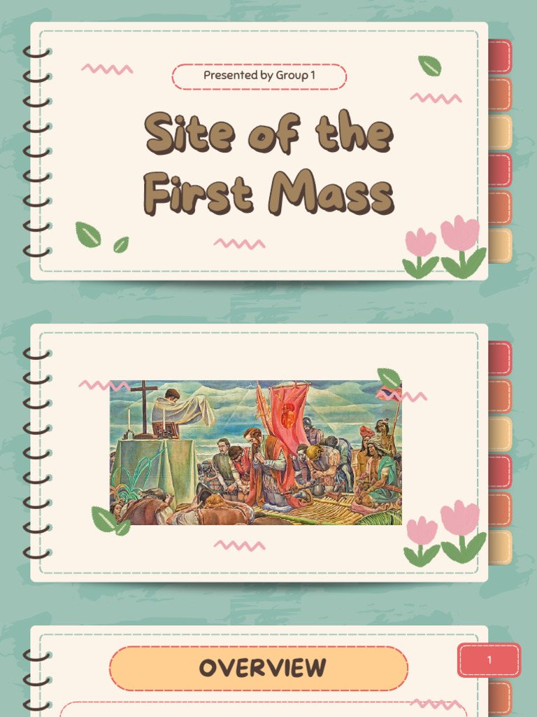 Site of The First Mass - Group1 | PDF | Social Science
