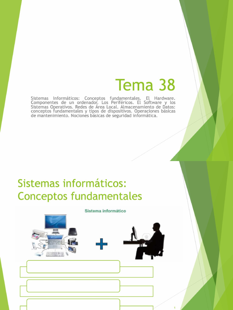 Presentación Tema 38 Versión Del Alumno | PDF