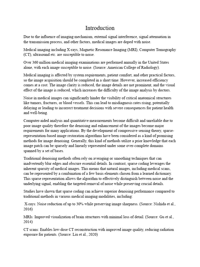 Introduction | PDF | Medical Imaging | Ct Scan