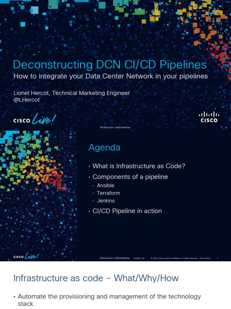 DevNetDay2020_DataCenter_CI_CD_Pipeline_Explained | PDF | Computing ... DevNetDay2020_DataCenter_CI_CD_Pipeline_Explained | PDF | Computing ...
