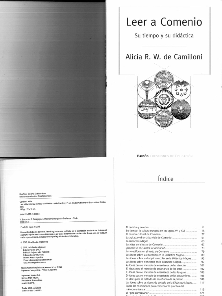 Camilloni - Leer A Comenio | PDF