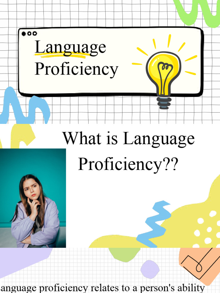 Language Proficiency and Reading Comprehension | PDF