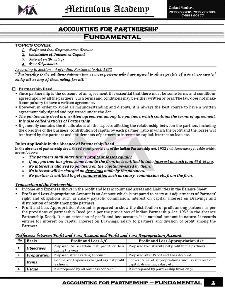 Fudamental | PDF | Debits And Credits | Goodwill (Accounting)