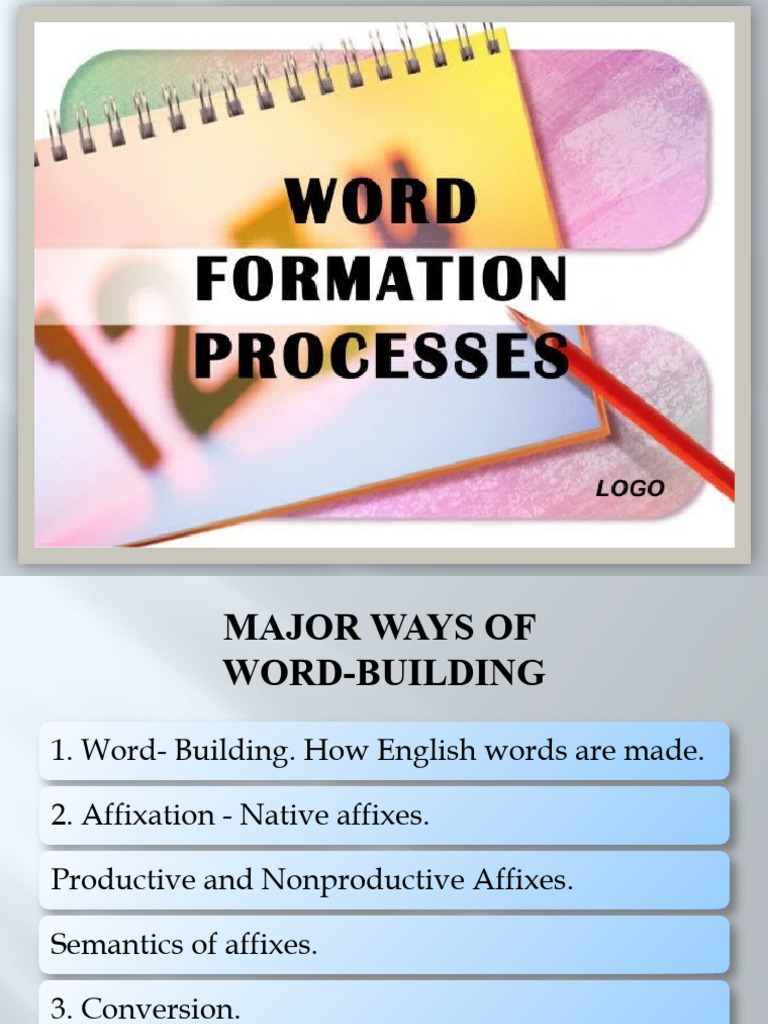 Word Building | PDF | Word | Morphology (Linguistics)