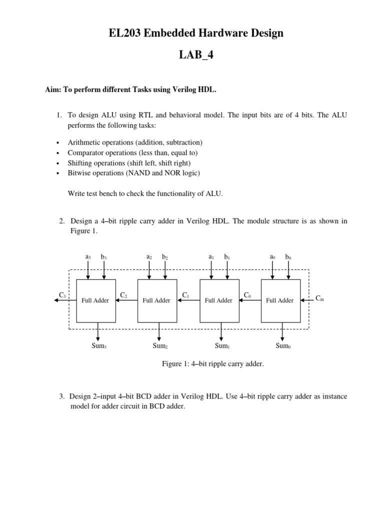 El203 Ehd - Lab - 4 | PDF