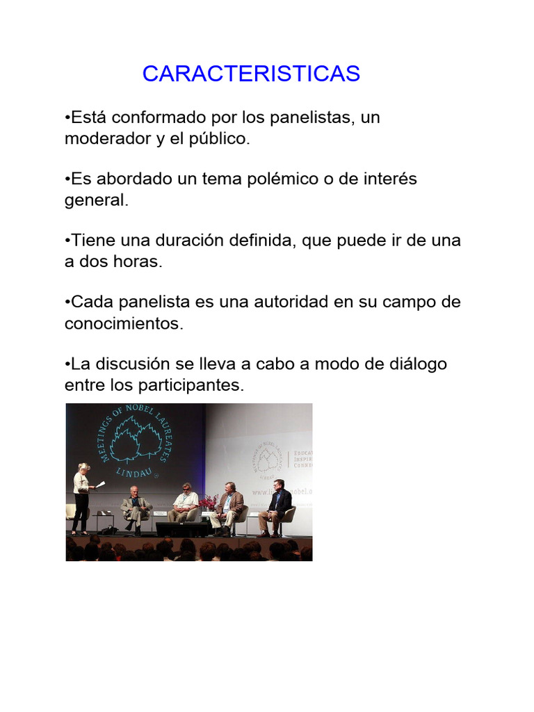 Jesus Antonio Mendoza Peña - Tarea 1. ¿Cómo Es Un Panel de Discusión ...