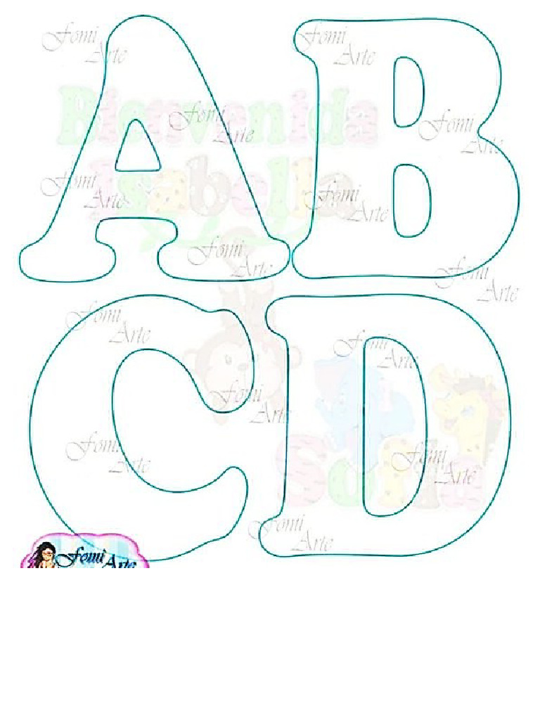 Abc Plantilla Pequeña | PDF