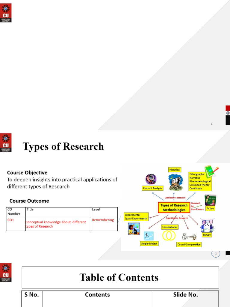Research Design and Types | PDF | Qualitative Research | Quantitative ...