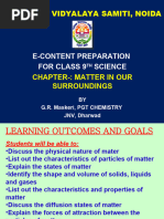 Ch 1 - Matter in Our Surroundings (Prashant Kirad) | PDF