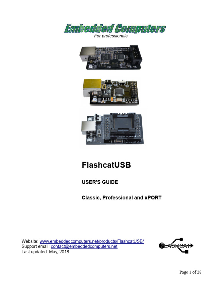 FlashcatUSB_Manual | PDF | Flash Memory | Booting