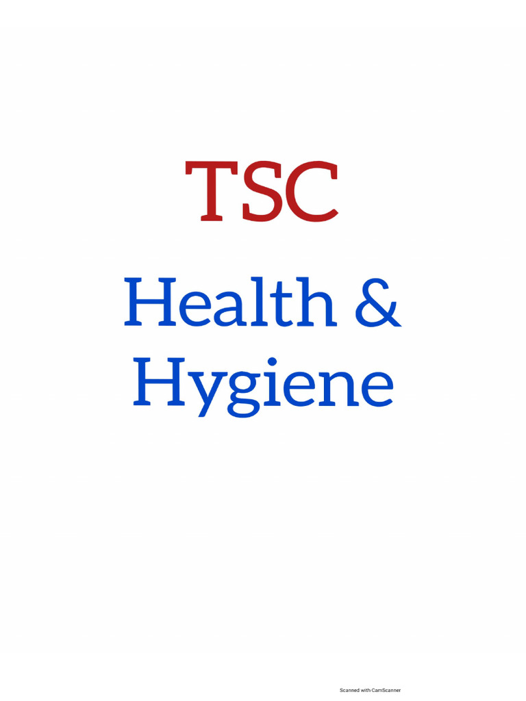 TSC Health & Hygiene | PDF