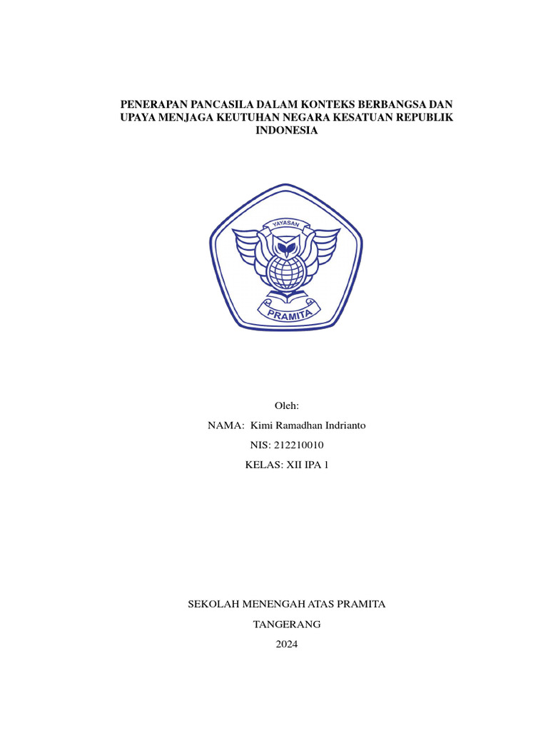 Bhinneka Tunggal Ika Sebagai Semboyan Negara Dan Upaya Menjaga Keutuhan ...