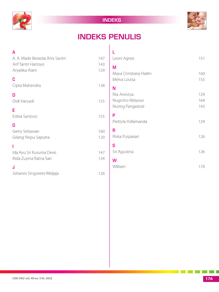 Indeks Penulis | PDF