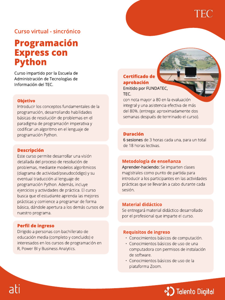 Programación Express Con Python | PDF | Programación de computadoras | Lenguaje de programación