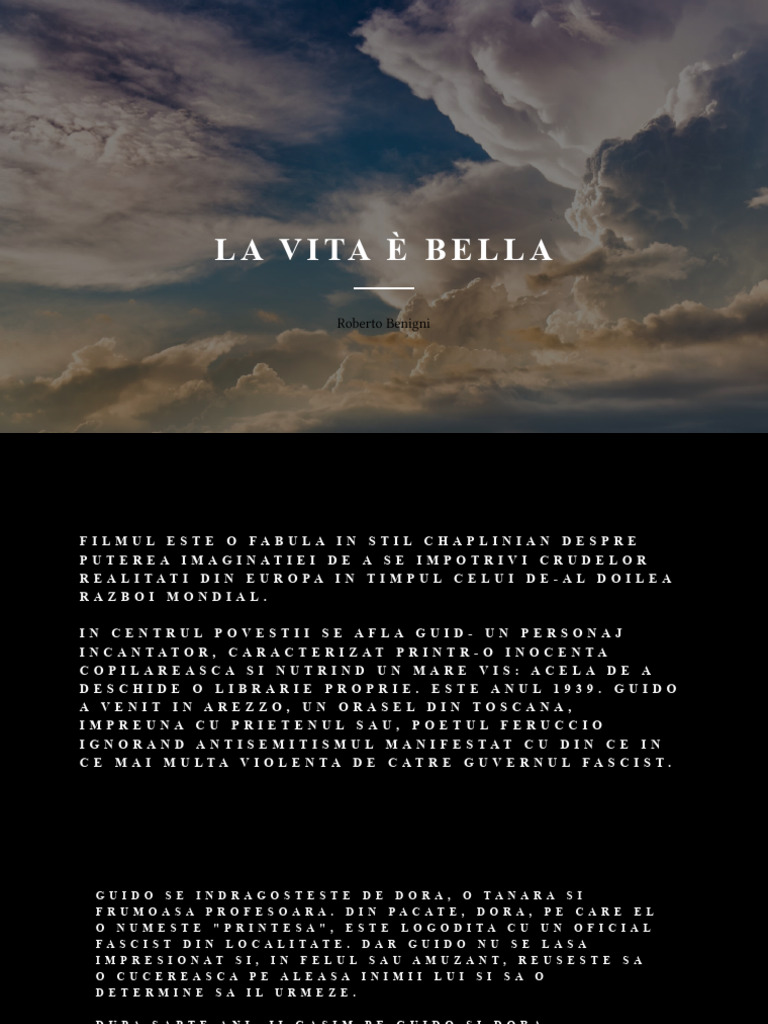 La Vita e Bella | PDF