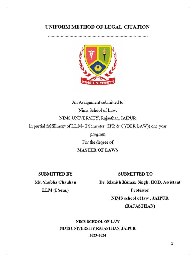 Research Method | PDF | Case Citation | Citation