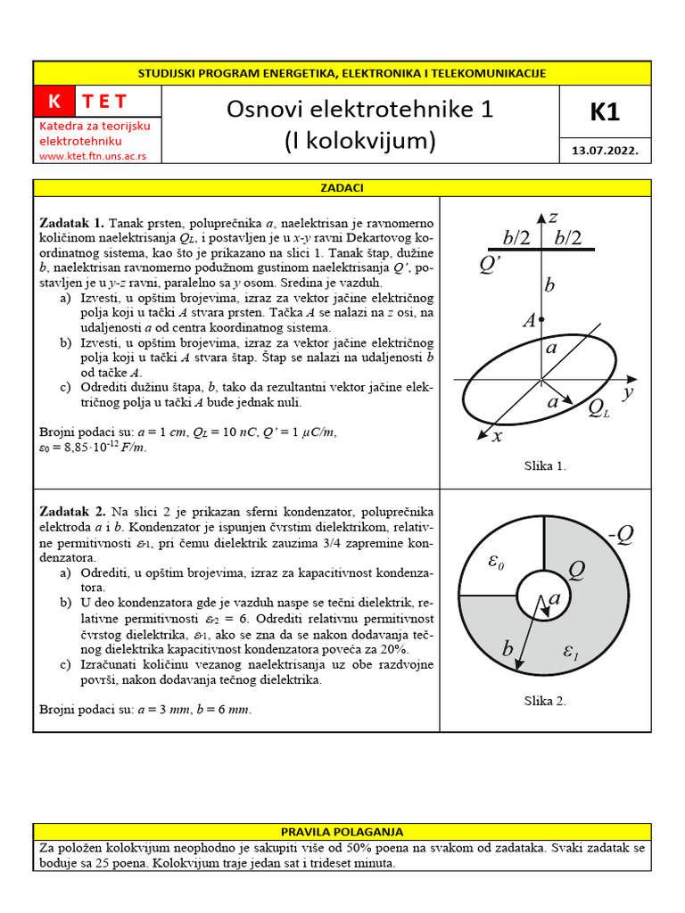 Ispit 13.07.2022. - Zadaci | PDF
