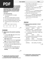 Brainy kl7 Short Tests Welcome Unit Step 1 | PDF | Meal | Eating ...
