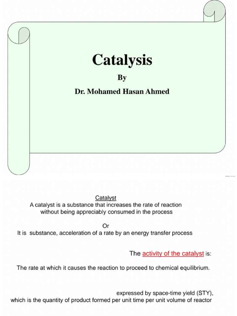 Catalyst | PDF