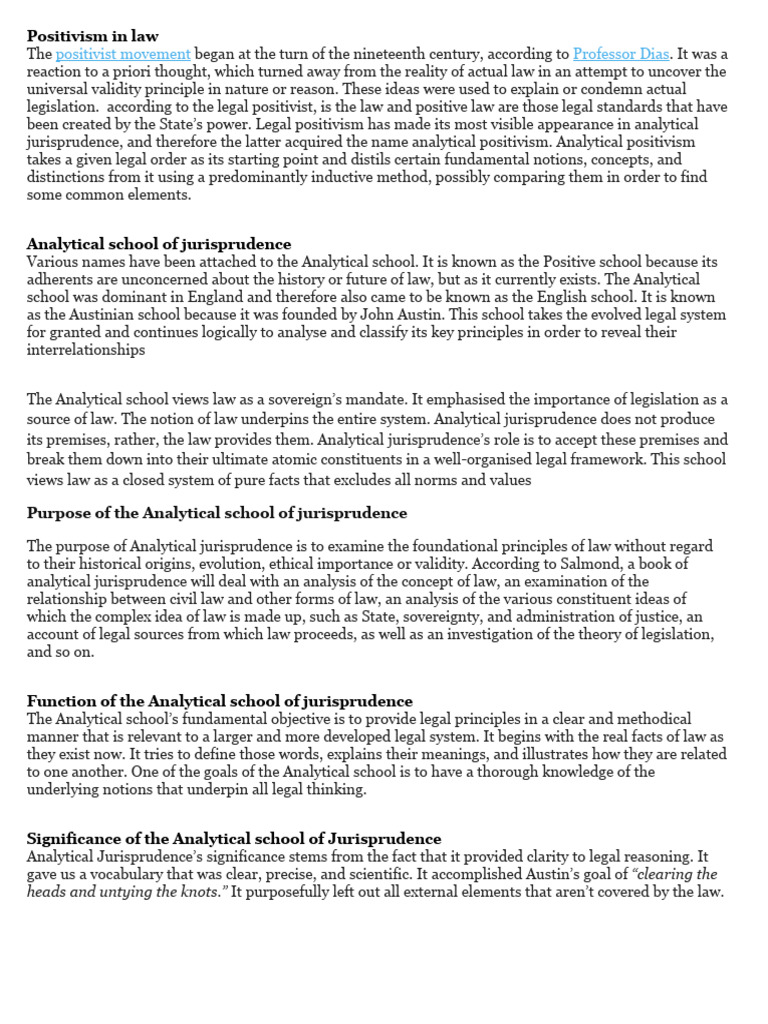 Unit 2 Juris | PDF | Jurisprudence | Analytic Philosophy