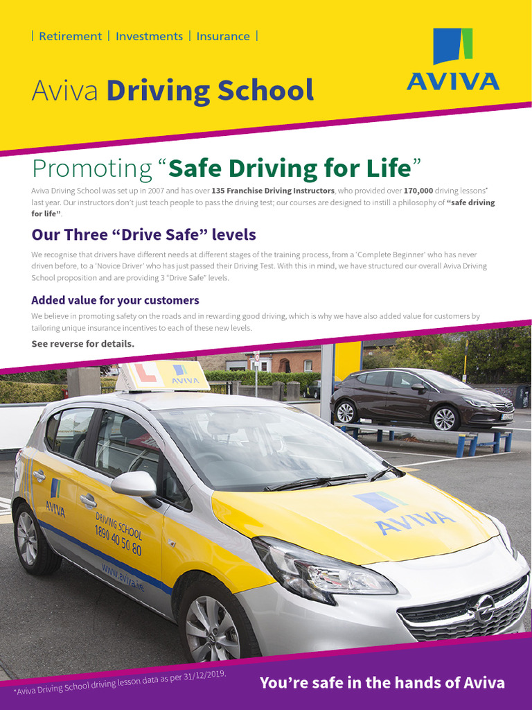 Aviva Driving School (1) | PDF