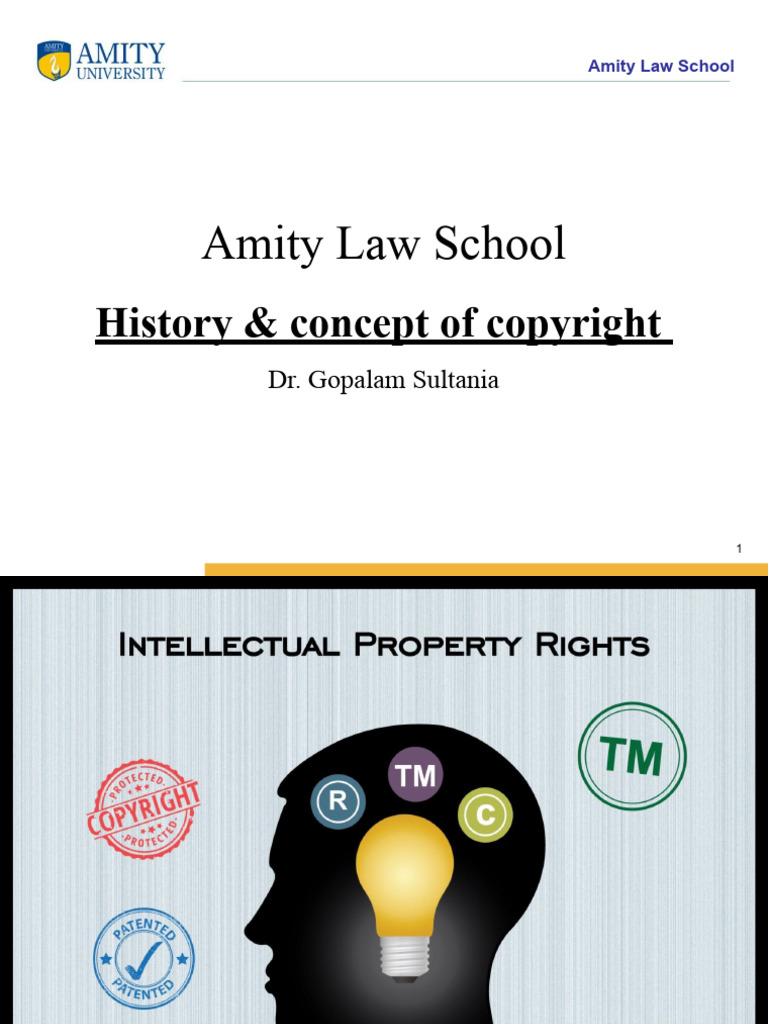 History, Concept of Copyright | PDF | Copyright | Copyright Infringement