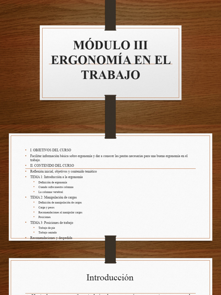 Mod 3 Ergonomia | PDF | Factores humanos y ergonomía | ruido