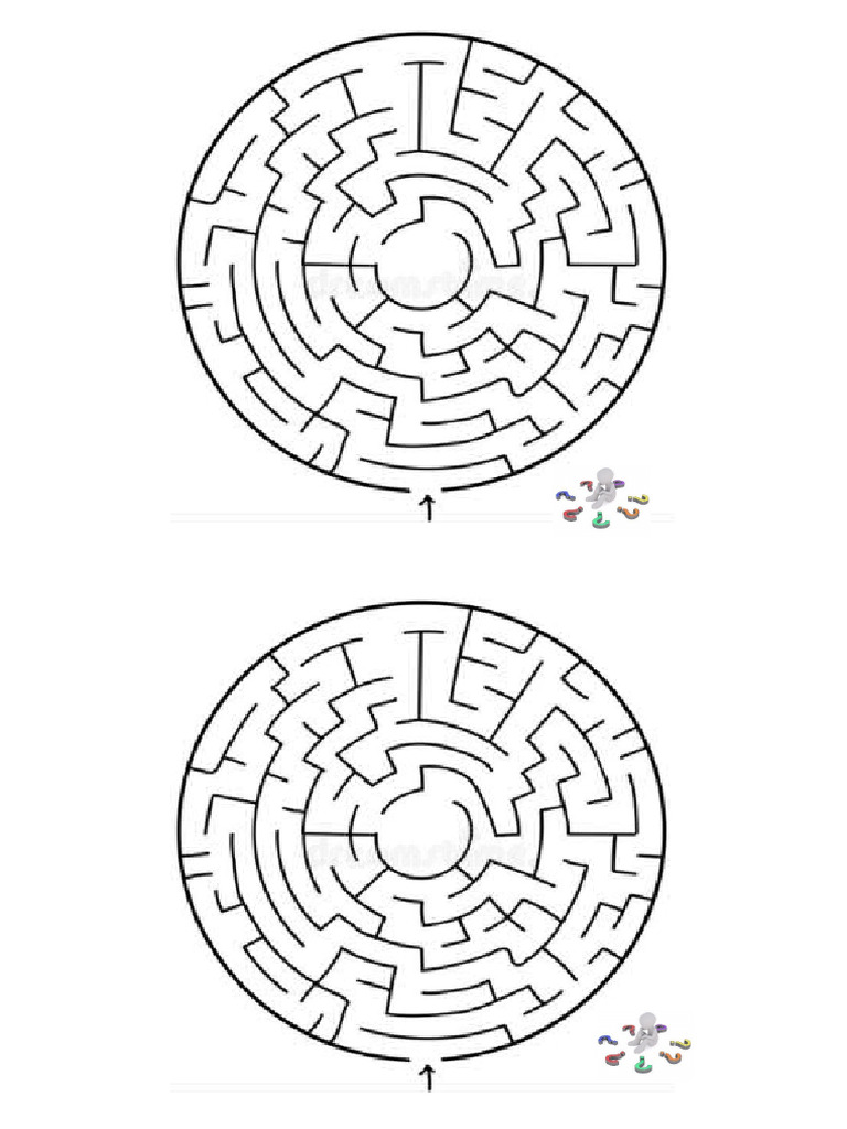 S6.d2abc. Ficha 2 Matemática - Laberinto | PDF