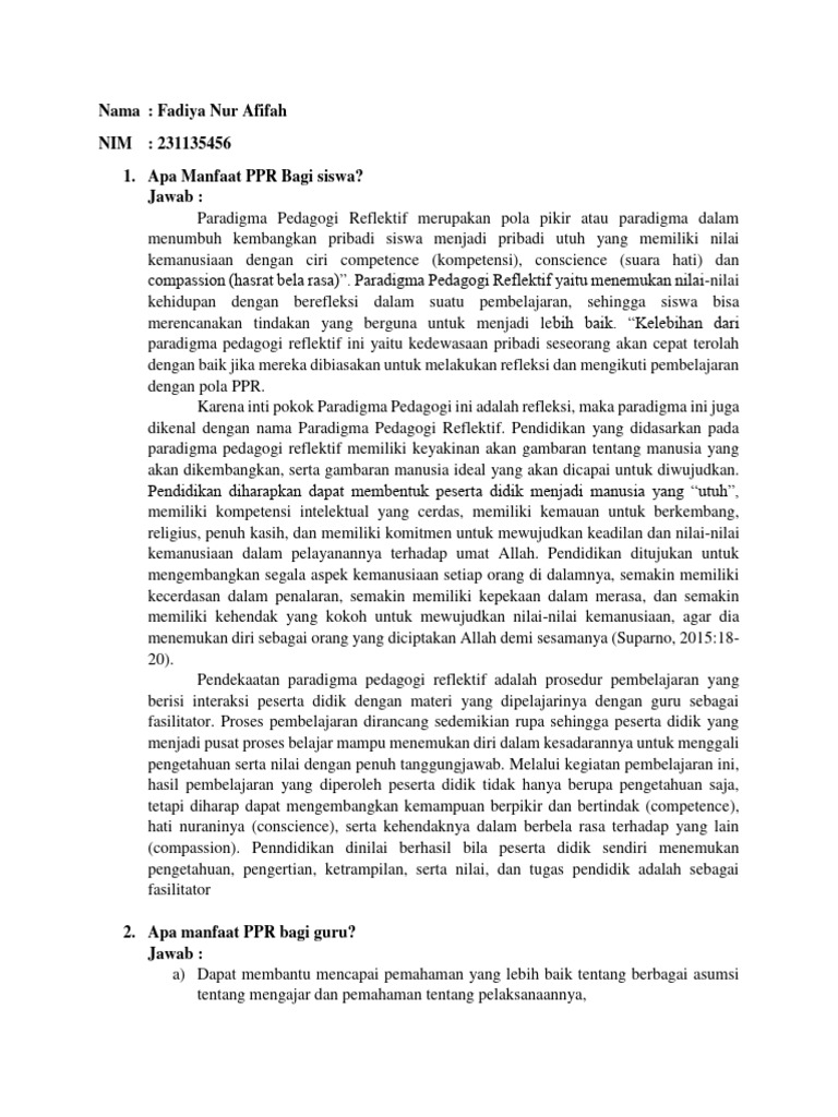 T4 Eksplorasi Konsep Individu PPR | PDF