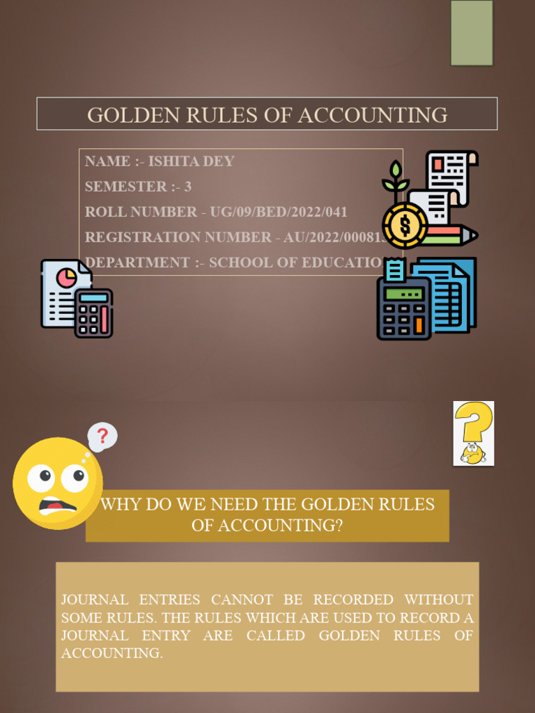 Debit and Credit Rules | PDF