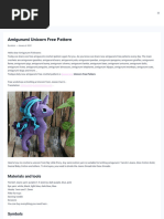 Ponyta | PDF | Crochet | Yarn